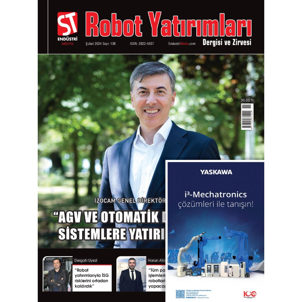 ST Robot Yatırımları Dergisi - 12 Sayı Abonelik - endustrideara.com